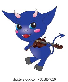 Blue Devil Stock Illustration 305854010 | Shutterstock