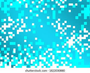 Blue Digital Background Pixels: ภาพประกอบสต็อก 1822030880 | Shutterstock