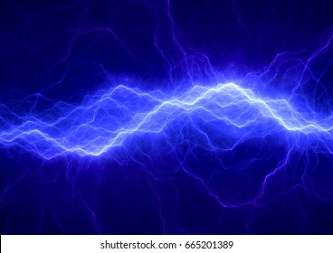Blue Electrical Background Abstract Lightning Stock Illustration ...