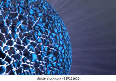 Blue Explosion Background Stock Illustration 119121616 | Shutterstock
