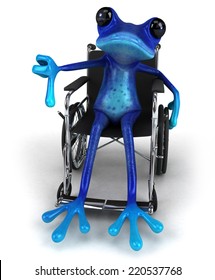 46 imagens de Frog wheelchair Imagens, fotos stock e vetores | Shutterstock