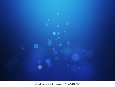 Blue Gradient Abstract Background Glowing Spots Stock Illustration ...