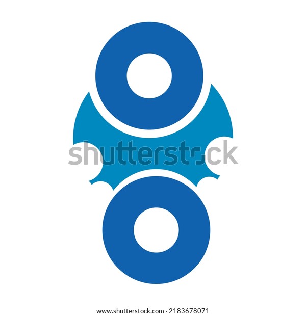Blue Graphic Element Logo Design Stock Illustration 2183678071 ...