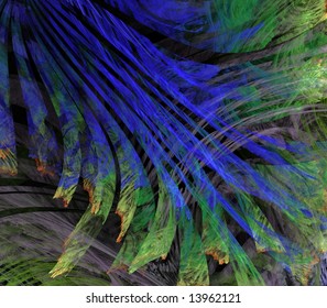 Blue Green Split Effect Fanning Textures Stock Illustration 13962121 ...