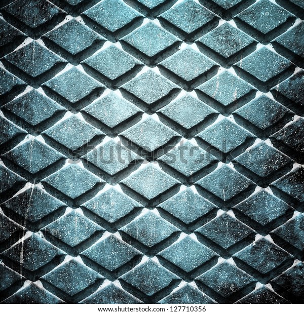 Blue Grunge Grid Rough Texture Abstract Stock Illustration 127710356 ...