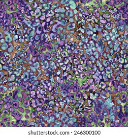 Blue Leopard Spots Seamless Background Stock Illustration 246300100 ...