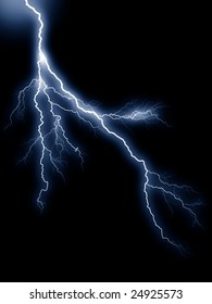 Blue Lightning 스톡 일러스트 24925573 | Shutterstock