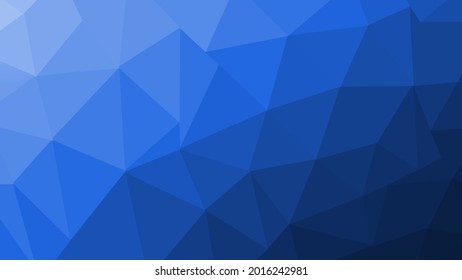 Blue Low Poly Triangle Gradient Wallpaper Stock Illustration 2016242981 ...