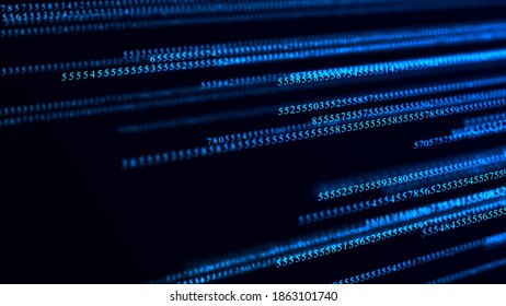 Blue Matrix Background Technology Stream Binary Stock Illustration 1863101740 | Shutterstock
