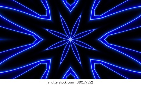 Blue Neon Lights Background Stock Illustration 580177552 | Shutterstock