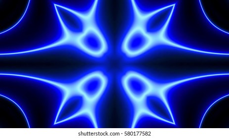 Blue Neon Lights Background Stock Illustration 580177582 | Shutterstock