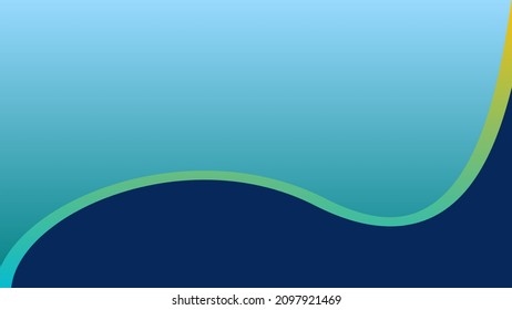 Blue Ocean Theme Background Stock Illustration 2097921469 | Shutterstock