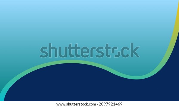 Blue Ocean Theme Background Stock Illustration 2097921469 | Shutterstock
