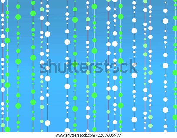 Blue Party Background Vertical Bubble Stock Illustration 2209605997 ...