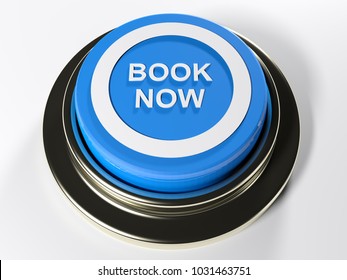Blue Push Button White Circle Write Stock Illustration 1031463751 ...