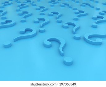 Question Marks Background Large Group Blue Stock Illustration 744693184 ...