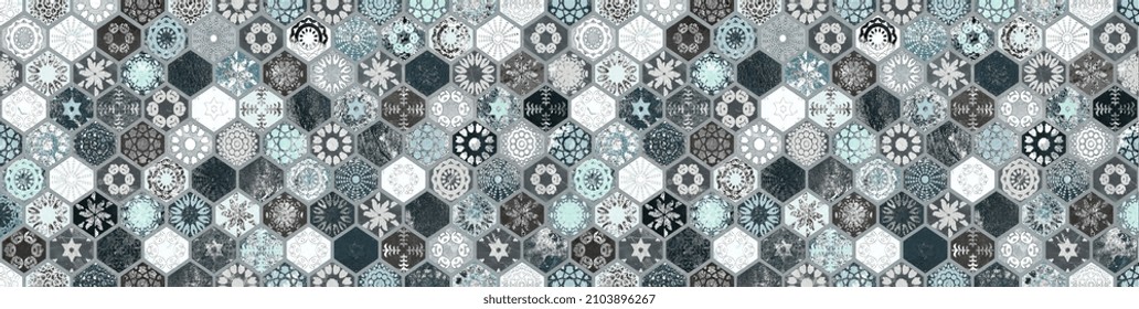 346 Blue honeycomb ceramic tile Images, Stock Photos & Vectors ...