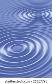 Blue Ripples Background Stock Illustration 26317795 | Shutterstock