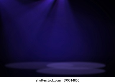 Blue Stage Background Stock Illustration 390814855 | Shutterstock