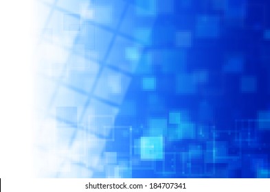 Ilustrasi Stok Blue Tech Abstract Background 145066273 | Shutterstock