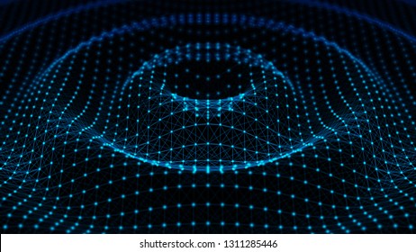 Blue Tech Background Stock Illustration 1311285446 | Shutterstock