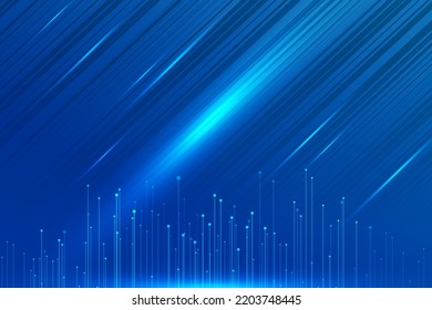 Blue Technology Ray Lines Texture Texture Stock Illustration 2203748445 ...