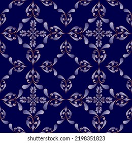Blue Texture Seamless Pattern Universal Delicate Stock Illustration ...