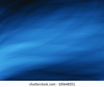 Blue Wave Abstract Texture Header Design Stock Illustration 100648351 ...