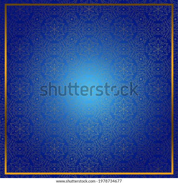 Blue Wedding Background Image Designing Wedding Stock Illustration ...