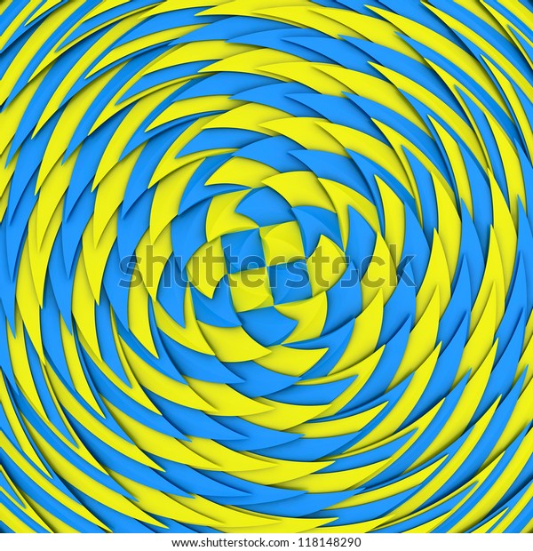 Blue Yellow Scale Texture Stock Illustration 118148290 | Shutterstock