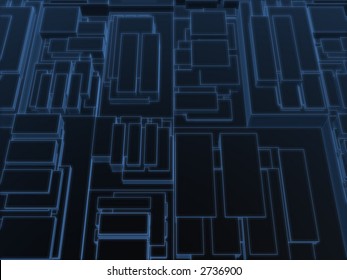 Blue_wire_greebles Stock Illustration 2736900 | Shutterstock