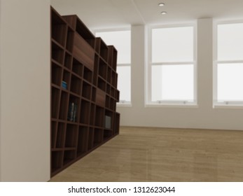 Blur Interior Design Concept Idea Modern Stock Illustration 1312623044 ...