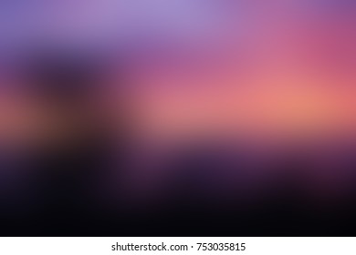 Blurry Sunset Background Stock Illustration 753035815 | Shutterstock
