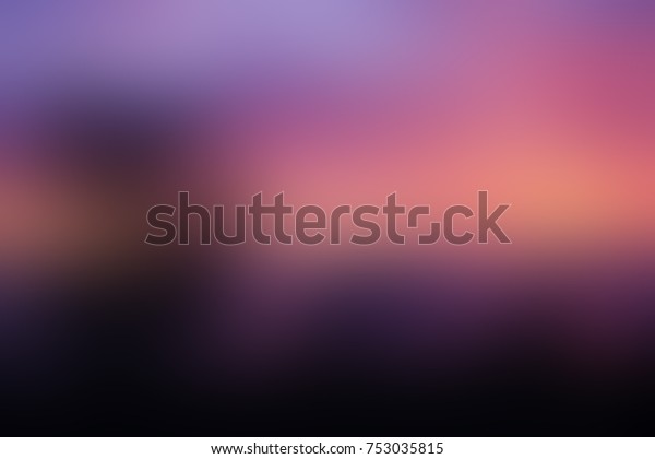 Blurry Sunset Background Stock Illustration 753035815 | Shutterstock