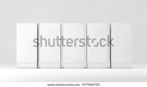 Board Box Paperboard 3d Rendering Stock Illustration 497406700 ...