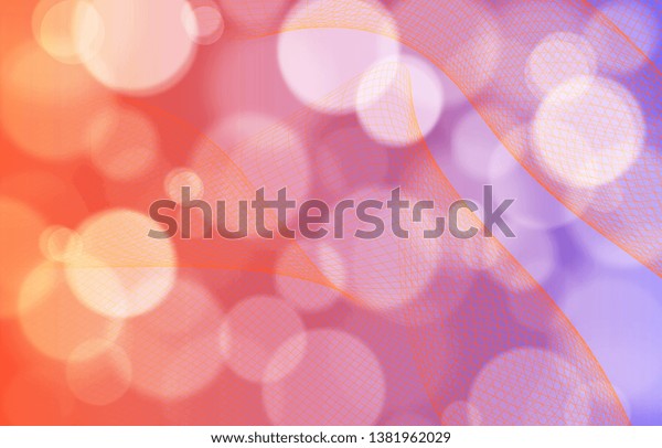 Bokeh Background Design Abstract Linear Details Stock Illustration ...