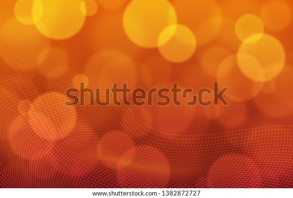 Bokeh Background Design Abstract Linear Details Stock Illustration ...