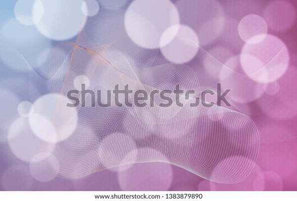 Bokeh Background Design Abstract Linear Details Stock Illustration ...