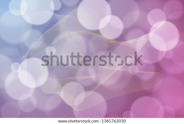 Bokeh Background Design Abstract Linear Details Stock Illustration ...