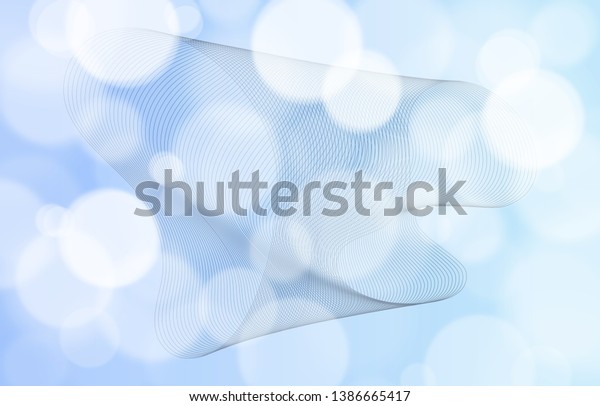 Bokeh Background Design Abstract Linear Details Stock Illustration ...