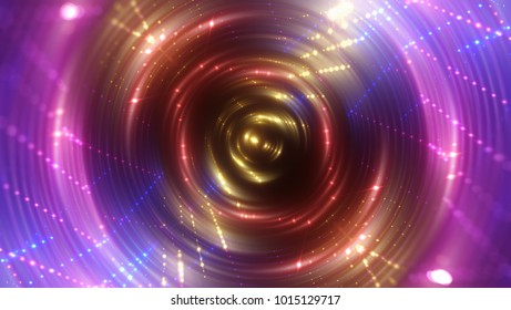 Bokeh Light Red Abstract Background Scintillating Stock Illustration ...