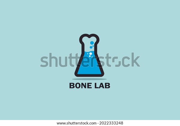 Bone Lab Logo Hd Image Stock Illustration 2022333248 | Shutterstock