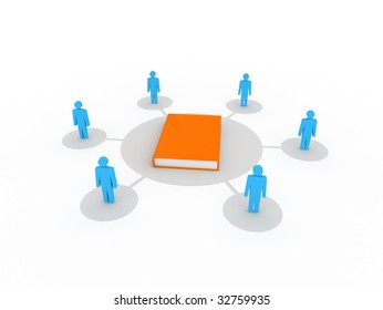 Organization Chart Template Simple Manager Icons Stock Vector (Royalty ...