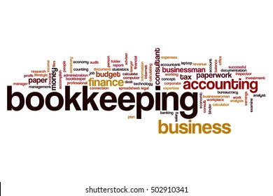 Bookkeeping Word Cloud Concept Stock Illustration 502910341 | Shutterstock