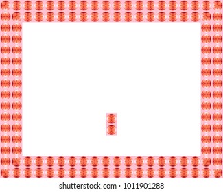 Border Frame Abstract Digital Art Derived Stock Illustration 1011901288 ...