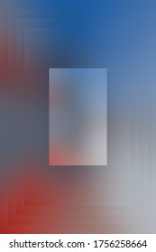 Border Frame Template Blur Gradient Background Stock Illustration ...