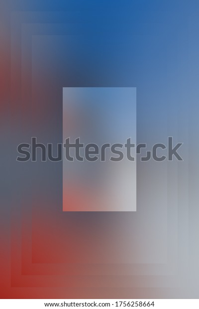 Border Frame Template Blur Gradient Background Stock Illustration ...