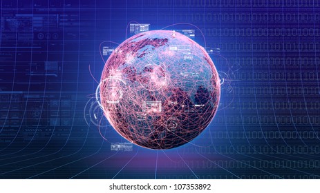 Botstorm Computer Virus Determination Concept Stock Illustration ...