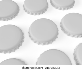 Bottle Cap 3d Rendering Mockup Isolated Stock Illustration 2164383015 ...