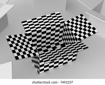 Box 3d Stock Illustration 7492237 | Shutterstock